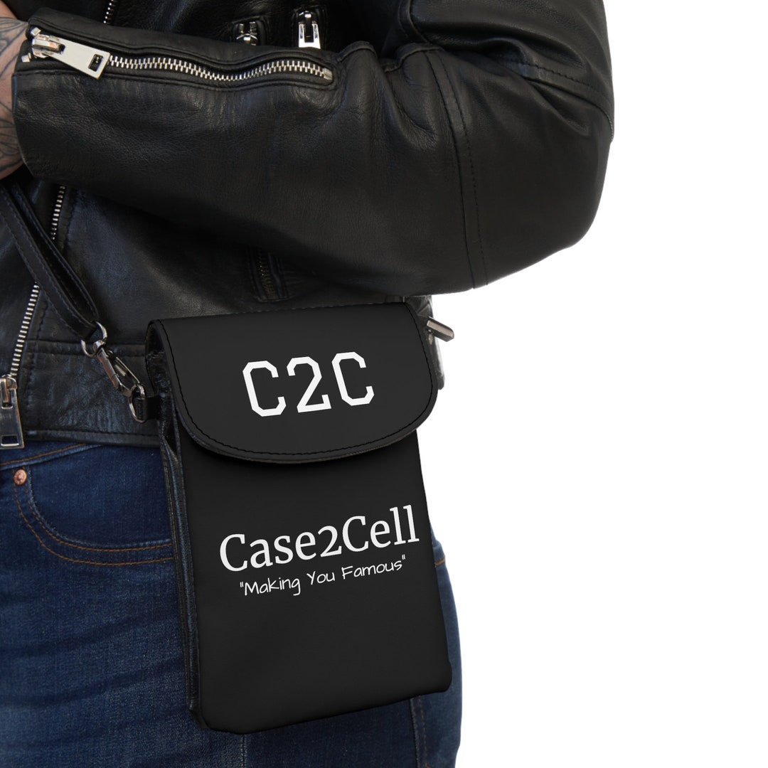 Case2cell black Small Cell Phone Wallet Small Tote Travel - Etsy