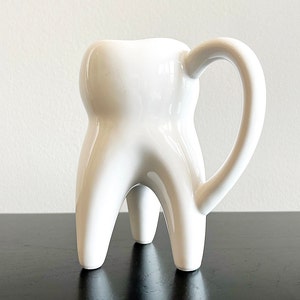 Tooth Vase Tooth Mug Dentist Gift Dental Decor Dental Gift Tooth Pen ...