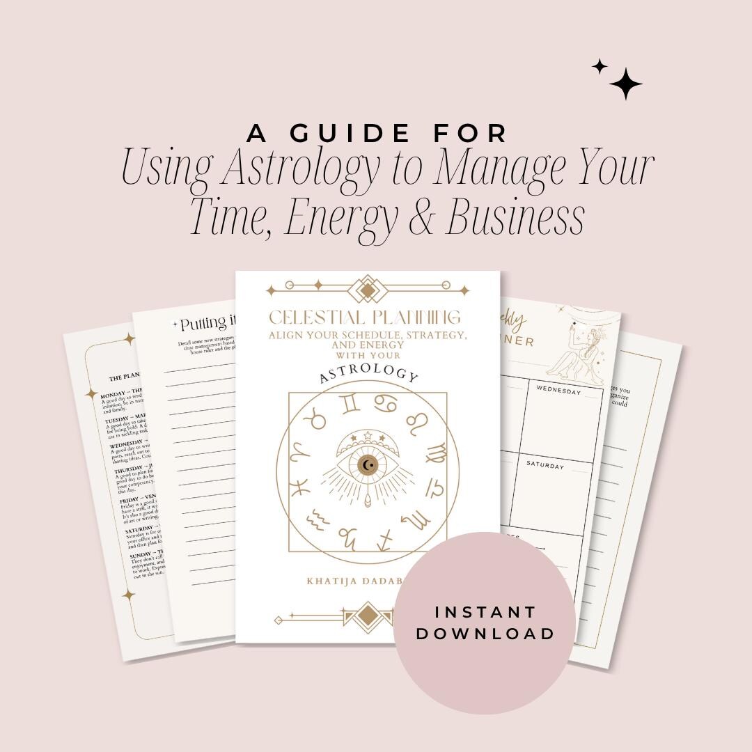 Step-by-step Astrology Workbook to Align Your Energy, Schedule ...
