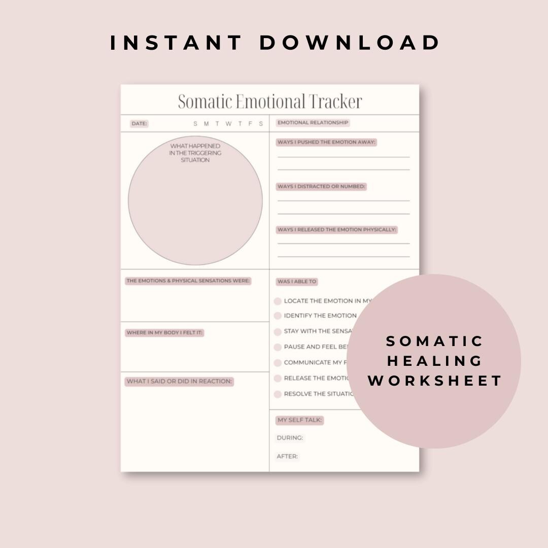 Guided Somatic Framework for Processing Emotions: Somatic Emotional ...