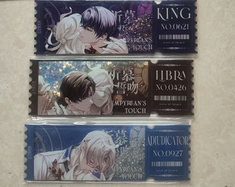 Tears of Themis Art Print, TOT Holographic Cards Vyn Richter, Luke ...