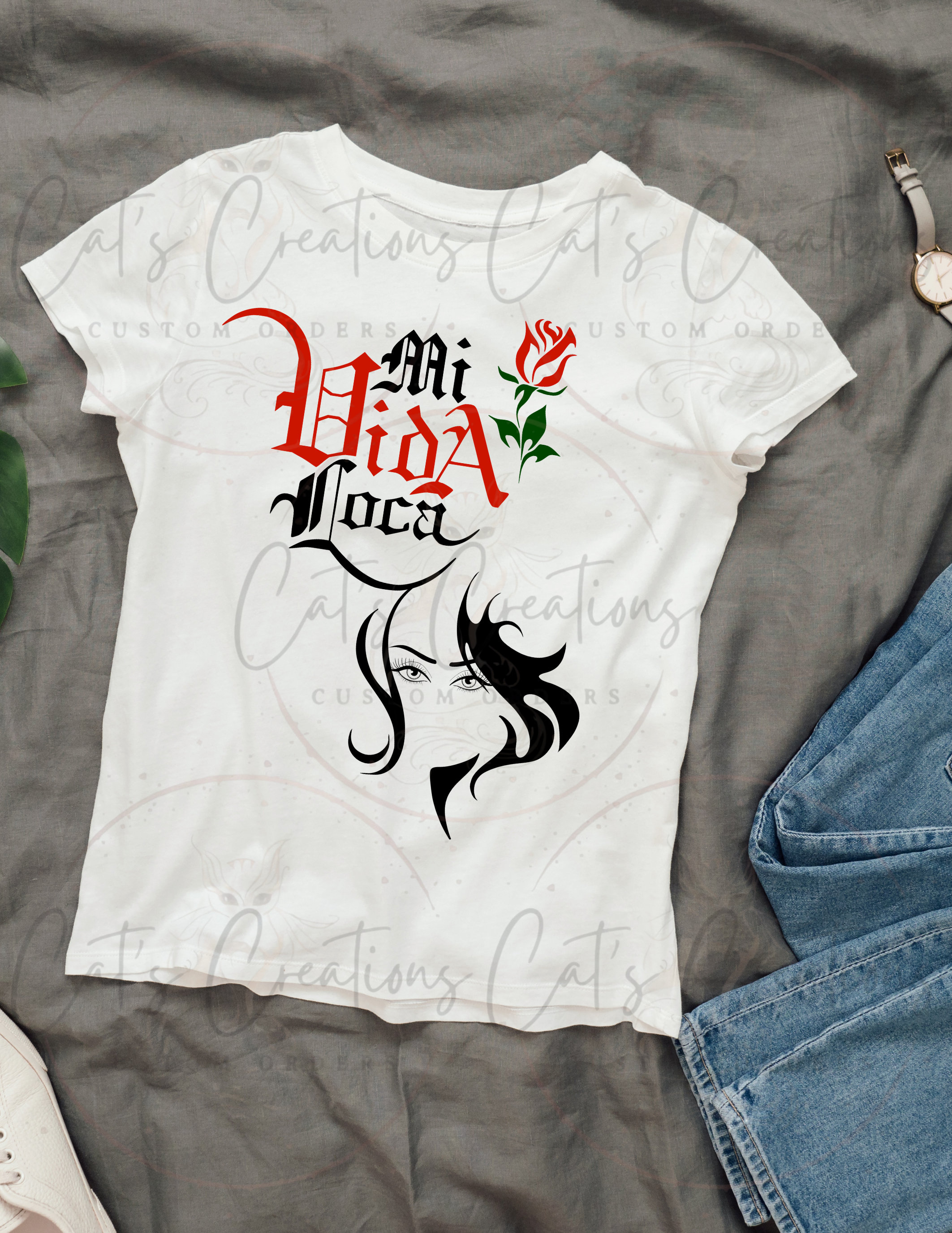 Mi Vida Loca (PNG) My Crazy Life - Etsy