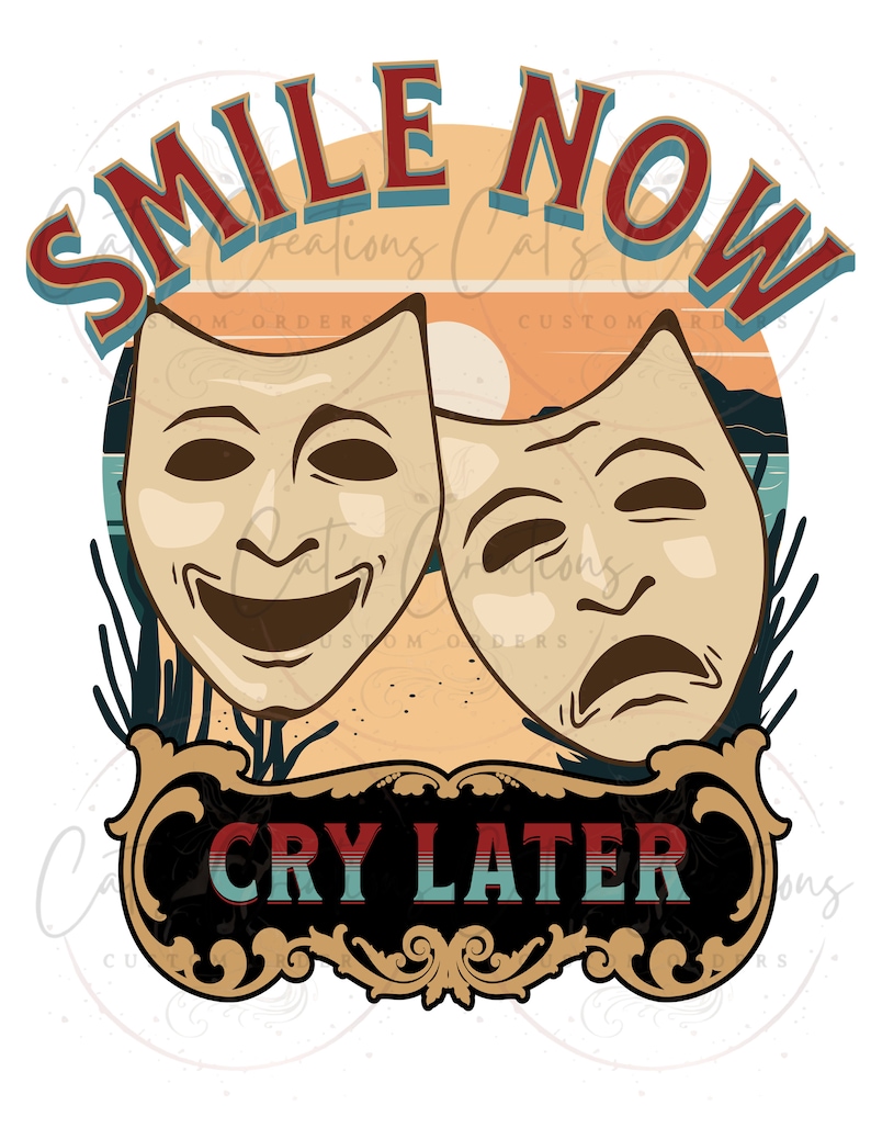 Smile Now Chicano/a (PNG) Smile Now, Cry Later, Chicano Art, Lowrider ...