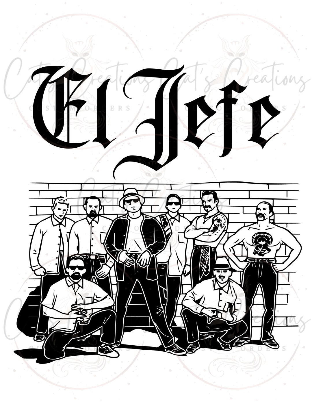 El Jefe (PNG,SVG) - Etsy