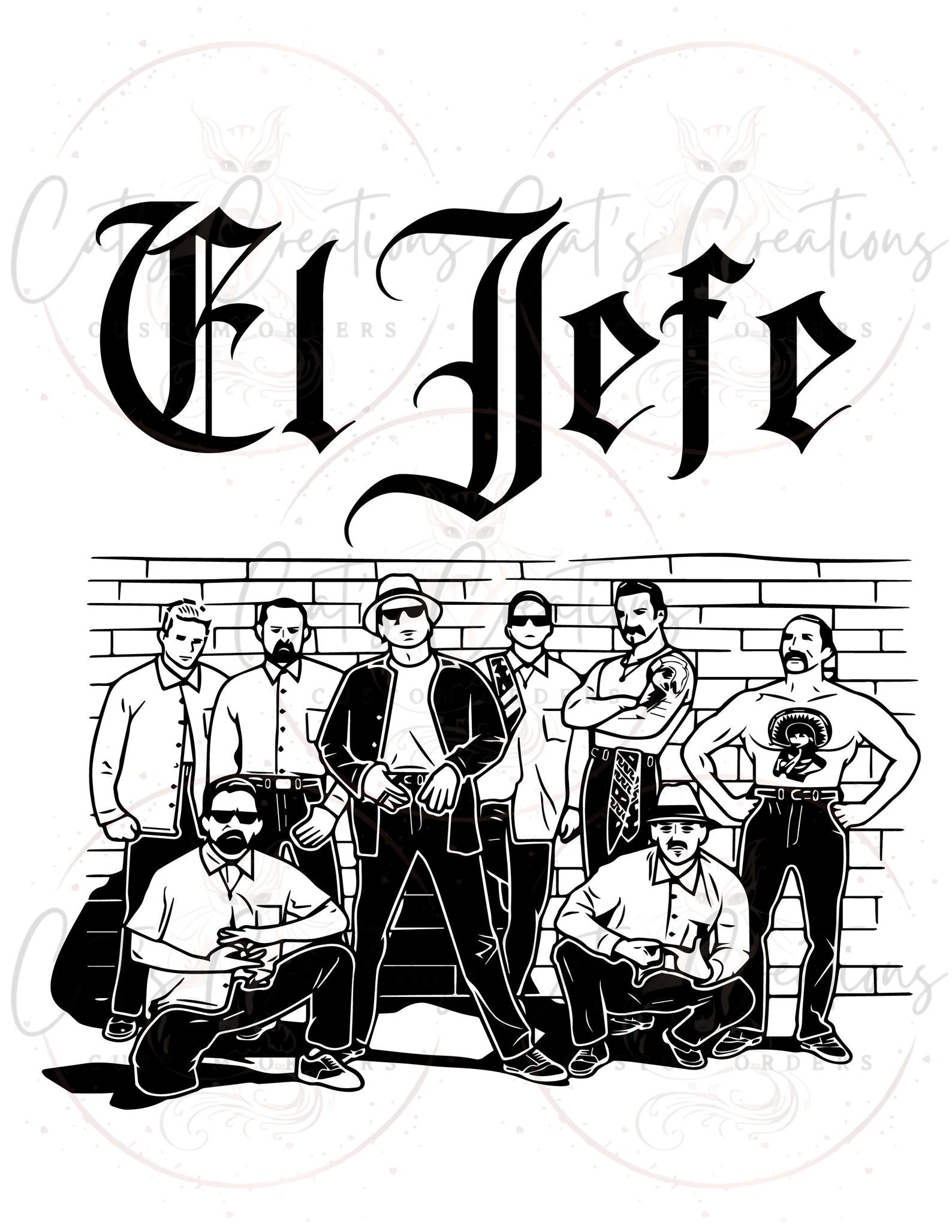 El Jefe (PNG,SVG) - Etsy