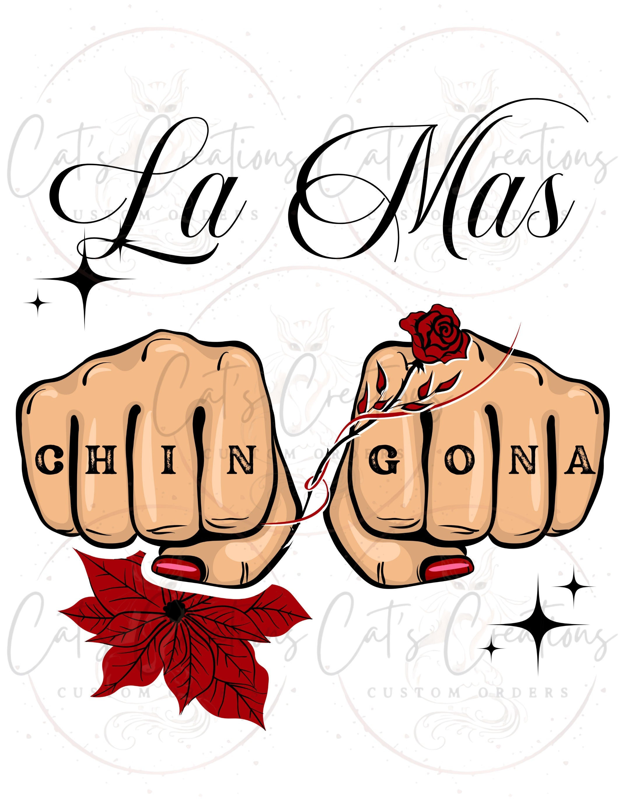 Chingona Hands (PNG,SVG) - Etsy