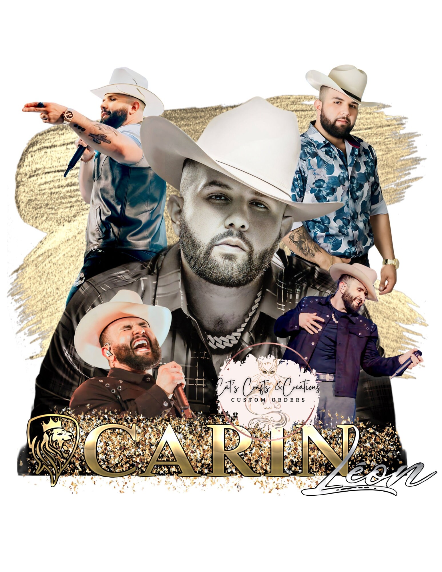 Carin PNG (leon, Artist Bootleg, Tshirt, Chingon) - Etsy