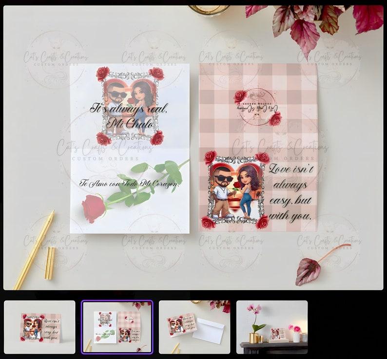 Chicano Love Greeting Card (latina, Cholo, Chola, Lowrider, Jefe, Chulo ...