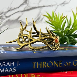 Throne of Glass Aelin Galathynius Crown Bookshelf/ Book Nook Decor ...