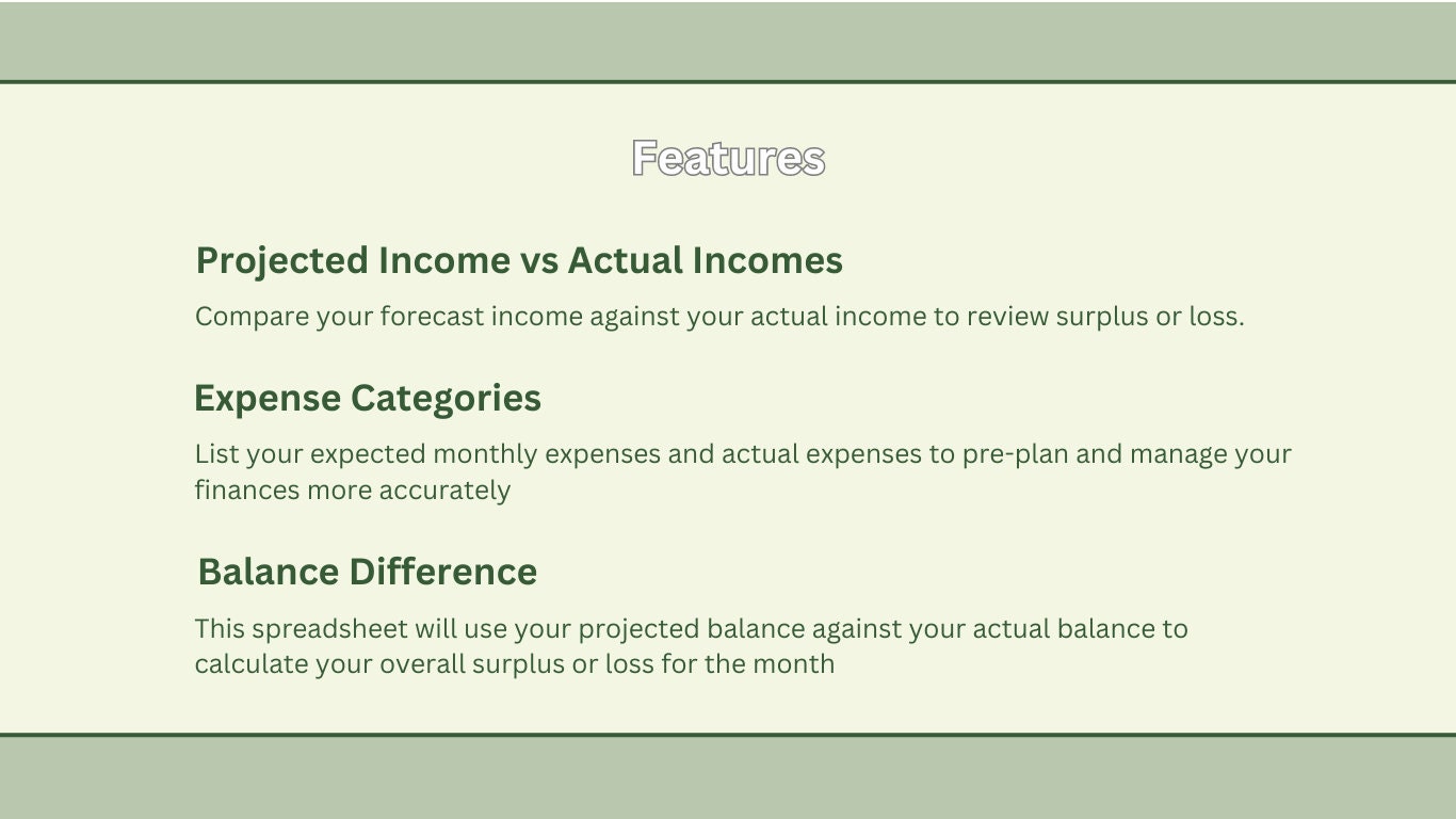 2024 Monthly Budget Planner Excel & Google Sheets | Budget Template ...