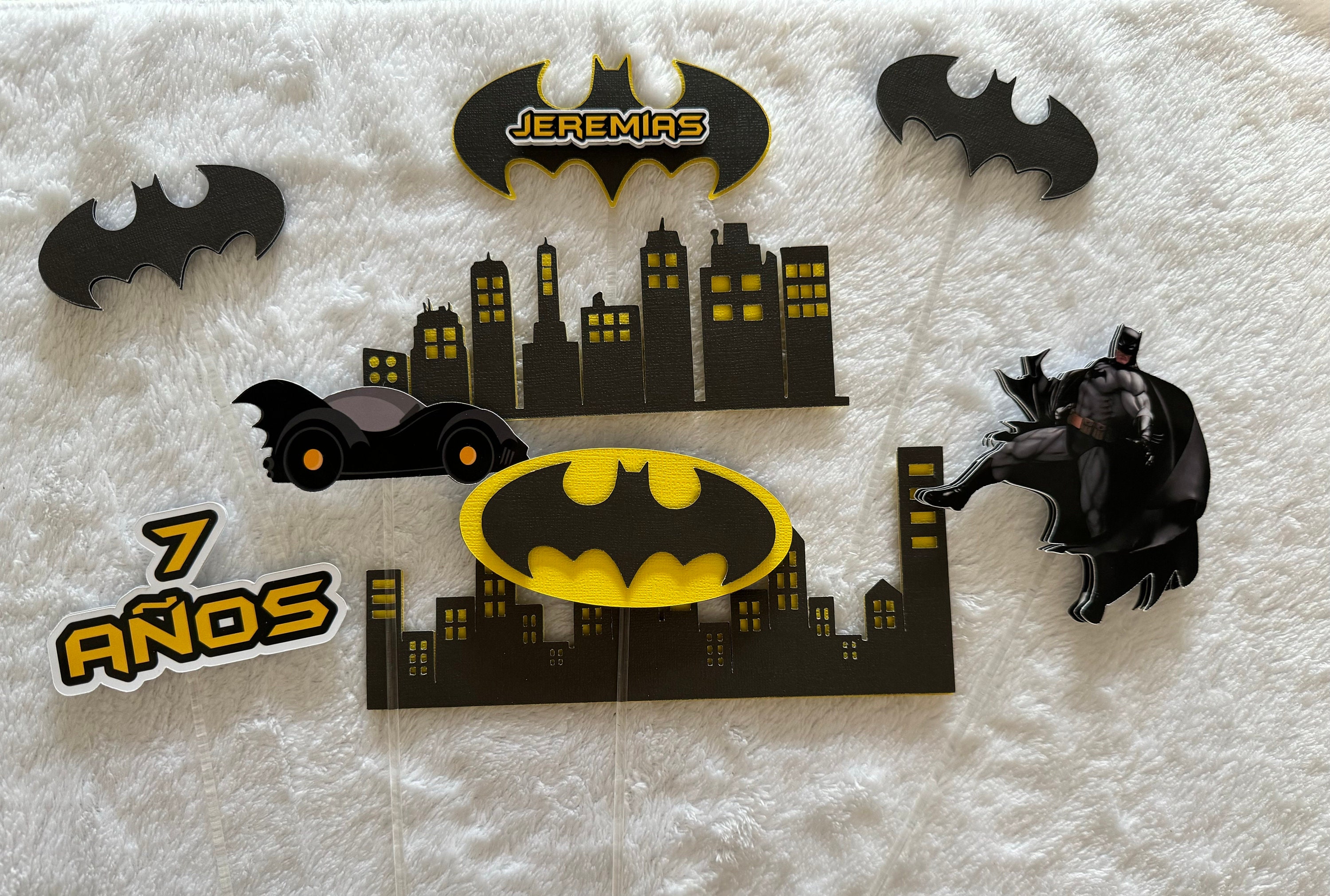 Dark Bat Cake Topper - Etsy