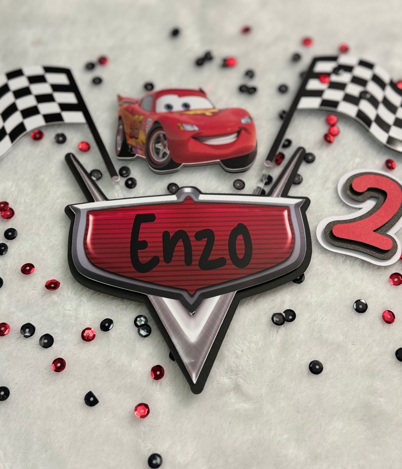 Cars Cake Topper - Etsy