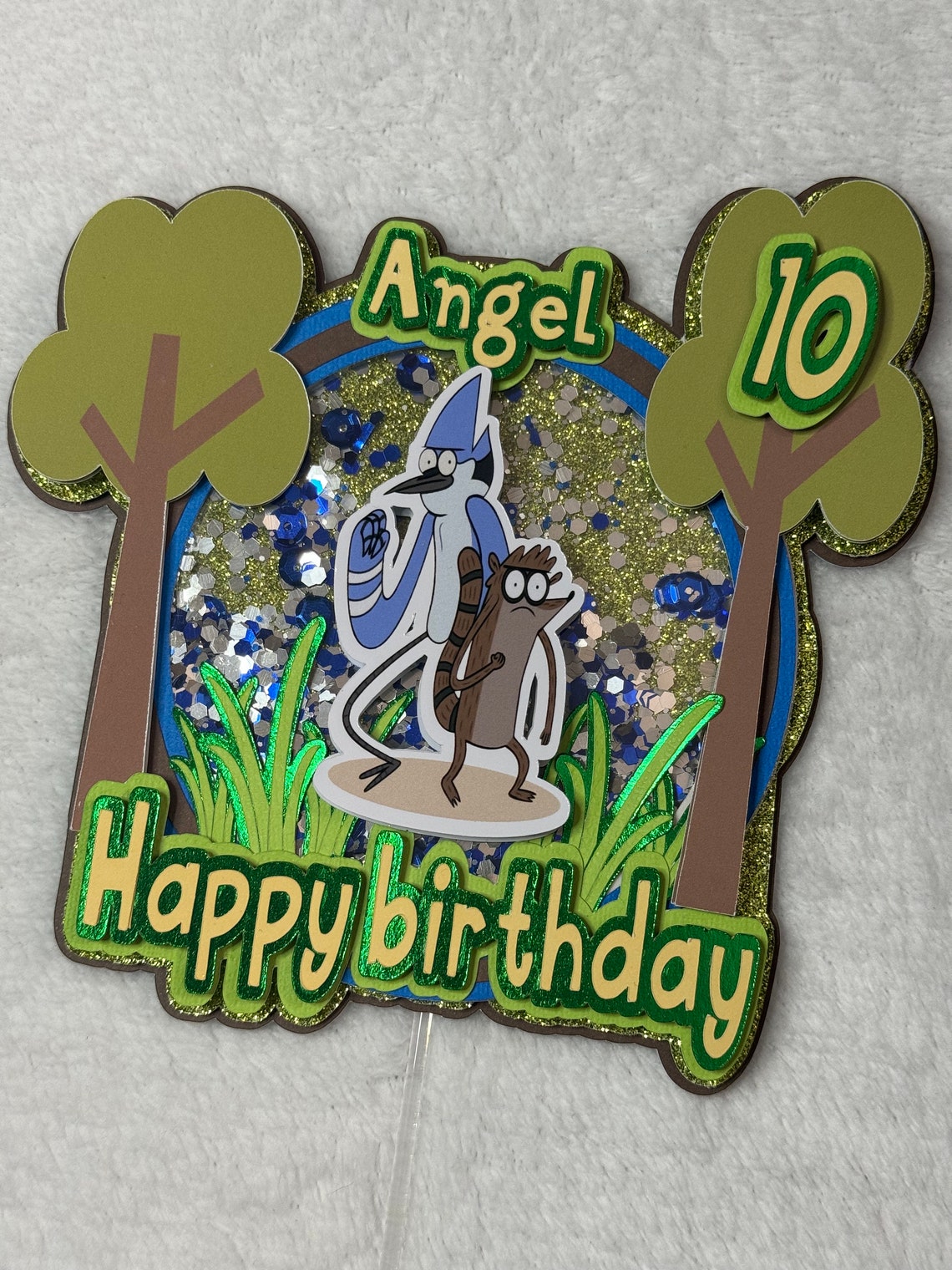 Regular Show Cake Topper - Etsy