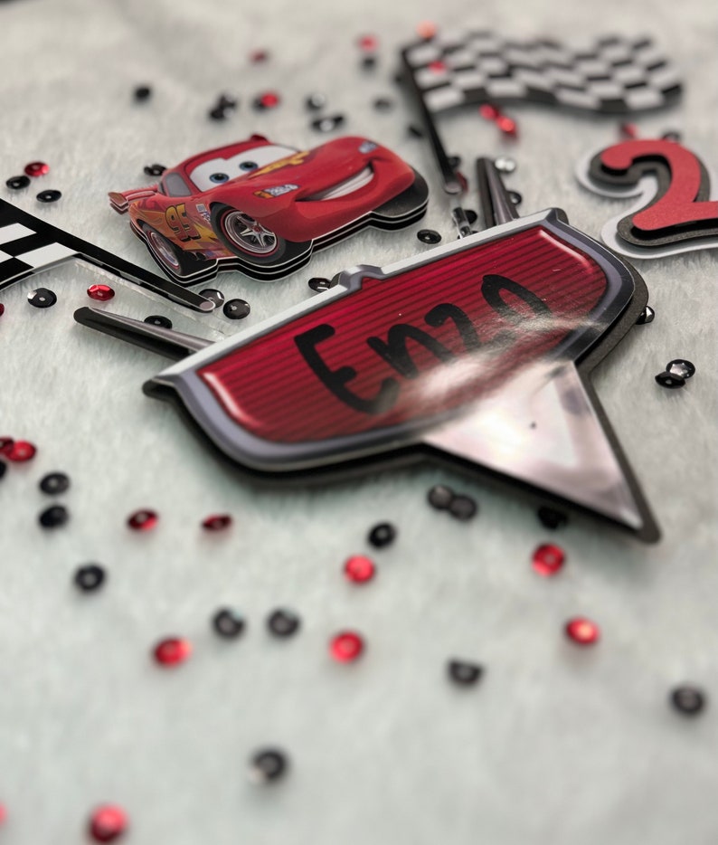 Cars Cake Topper - Etsy