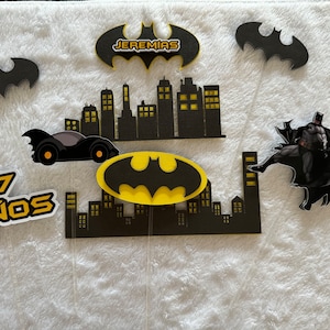Dark Bat Cake Topper - Etsy