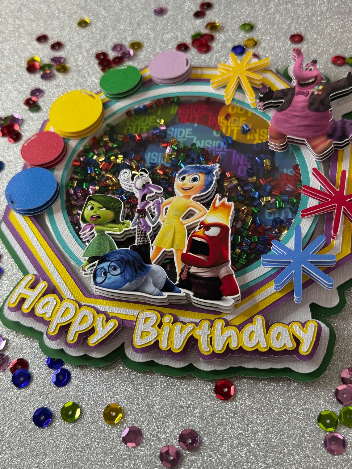 Cake Topper With Shaker - Etsy