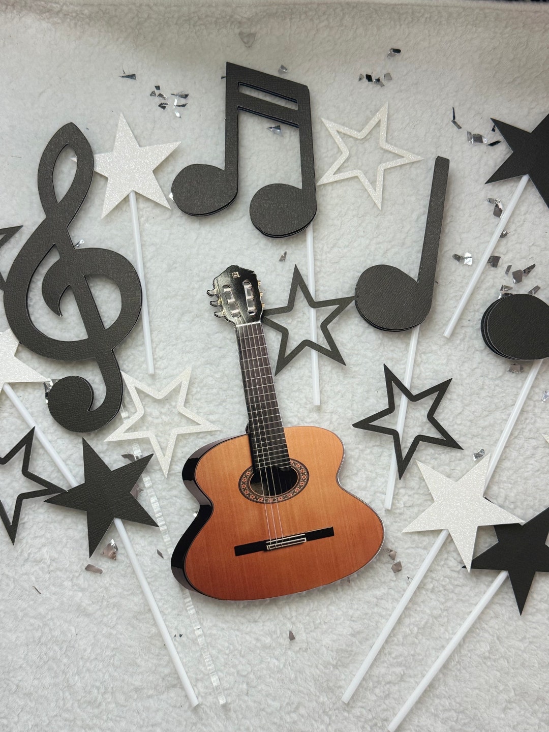 Music Cake Topper - Etsy