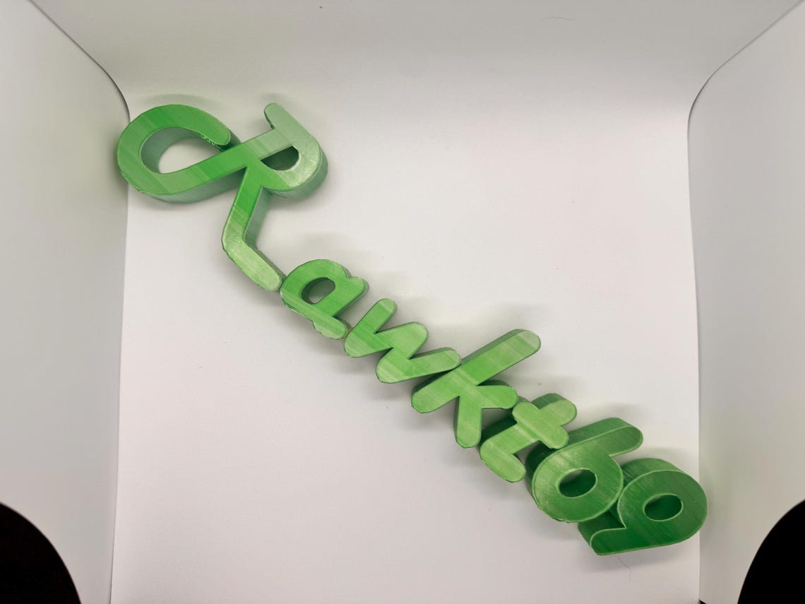 Personalized 3D Printed Desk Name Tag – Customizable and Unique! - Etsy