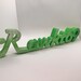 Personalized 3D Printed Desk Name Tag Customizable and Unique - Etsy