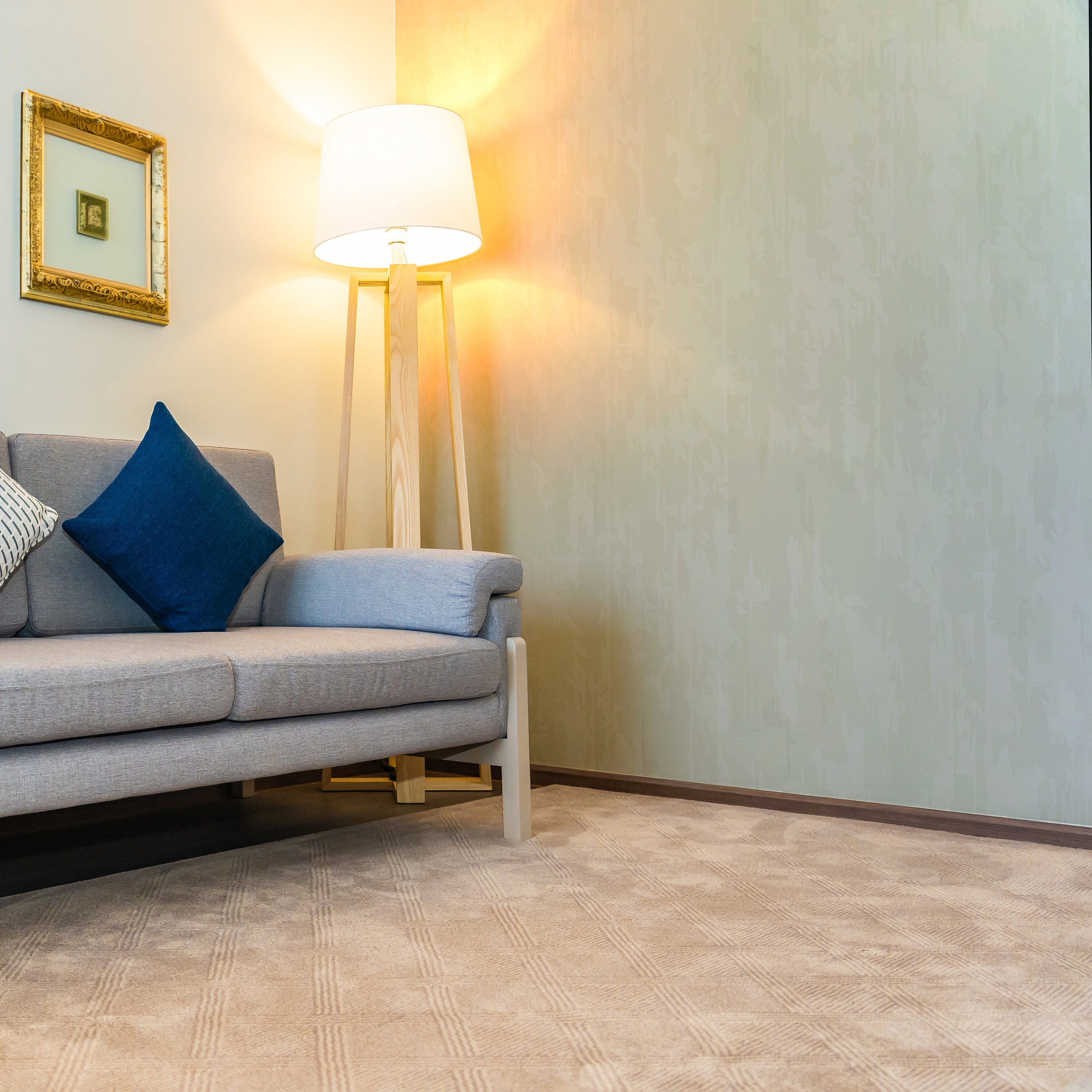 Textured Sage Green Wallpaper Subtle Brushstroke Peel and Stick Wall ...