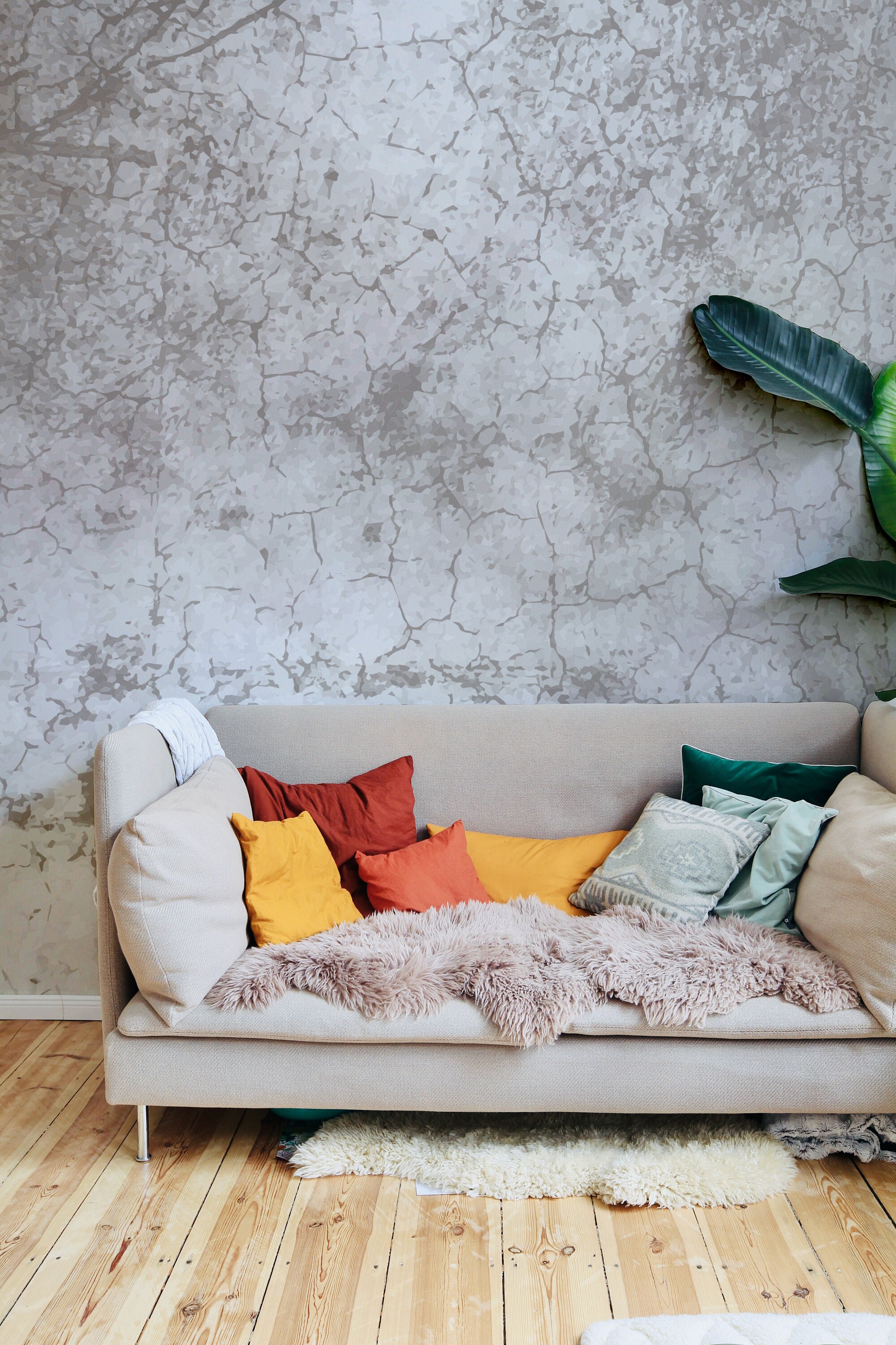 Modern Industrial Design Wallpaper Architectural Wallpaper Pattern ...