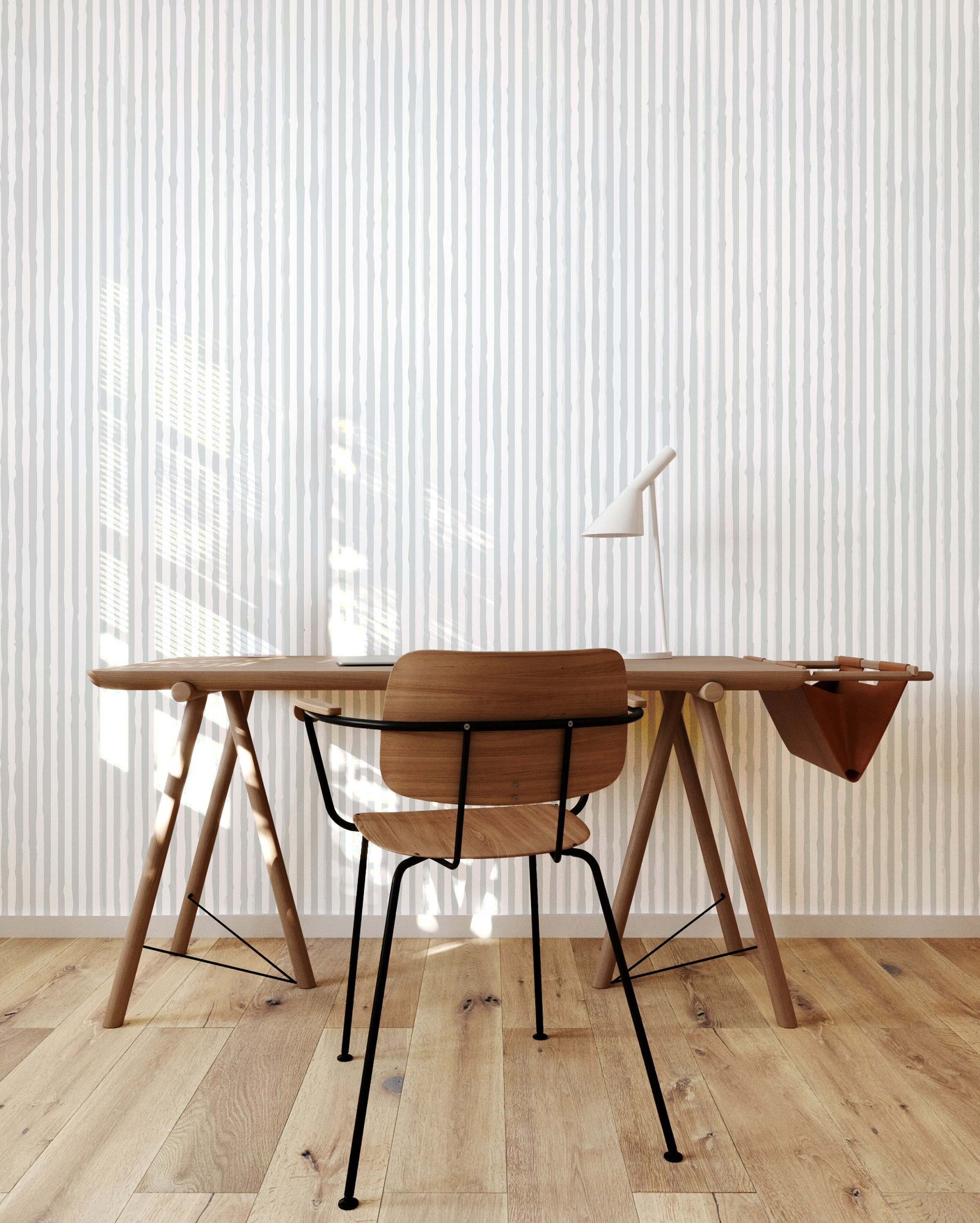 White Striped Linen Texture Pattern Floral Wallpaper Vintage Abstract ...