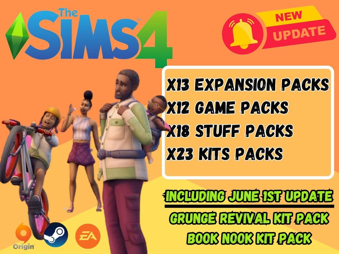 The Sims 4 Complete Collection With 63 Dlcs and 2023 - Etsy