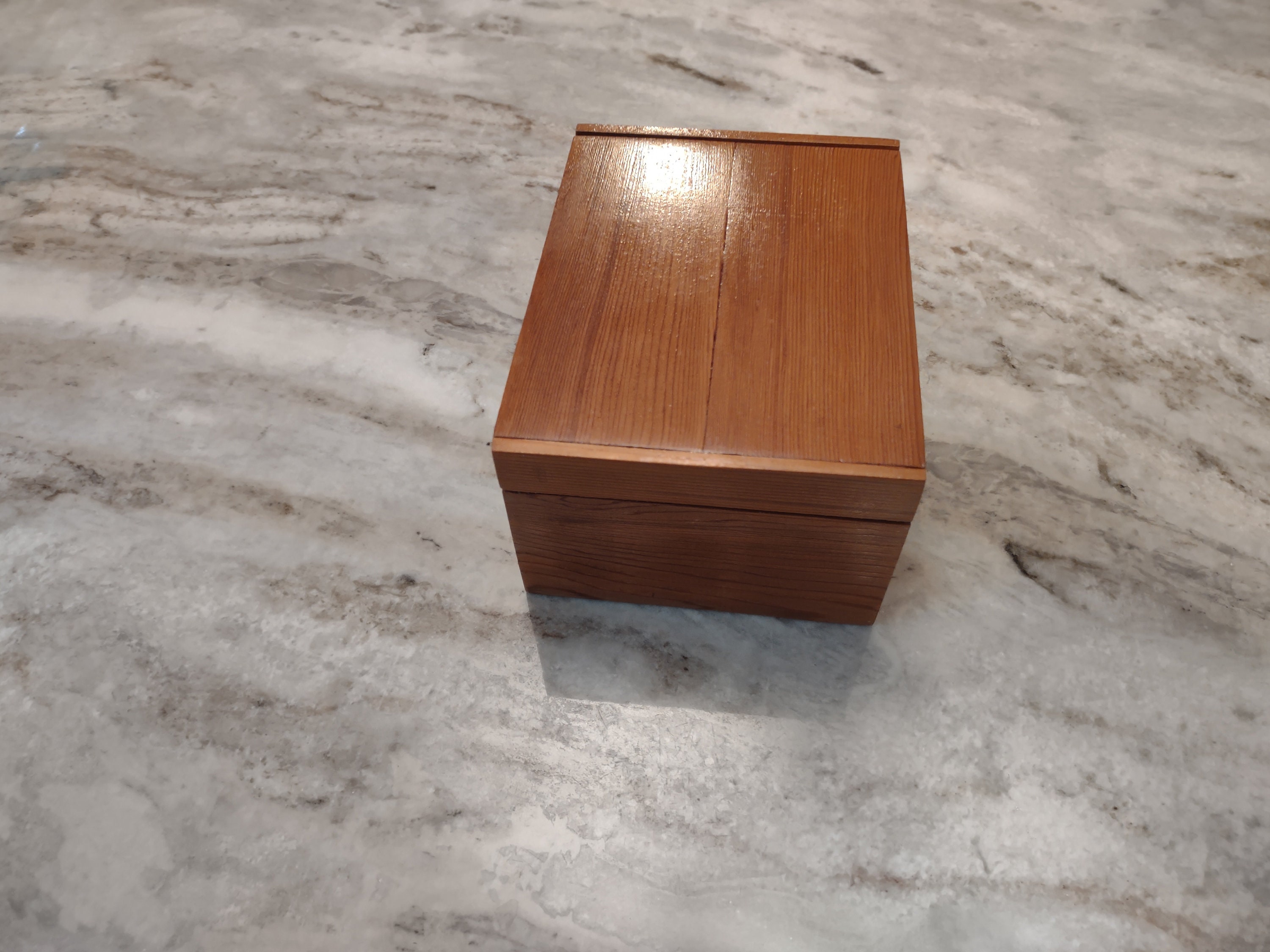 Cedar Rotary Puzzle Box, Wooden Puzzle Box, Secret Opening Cedar Box ...