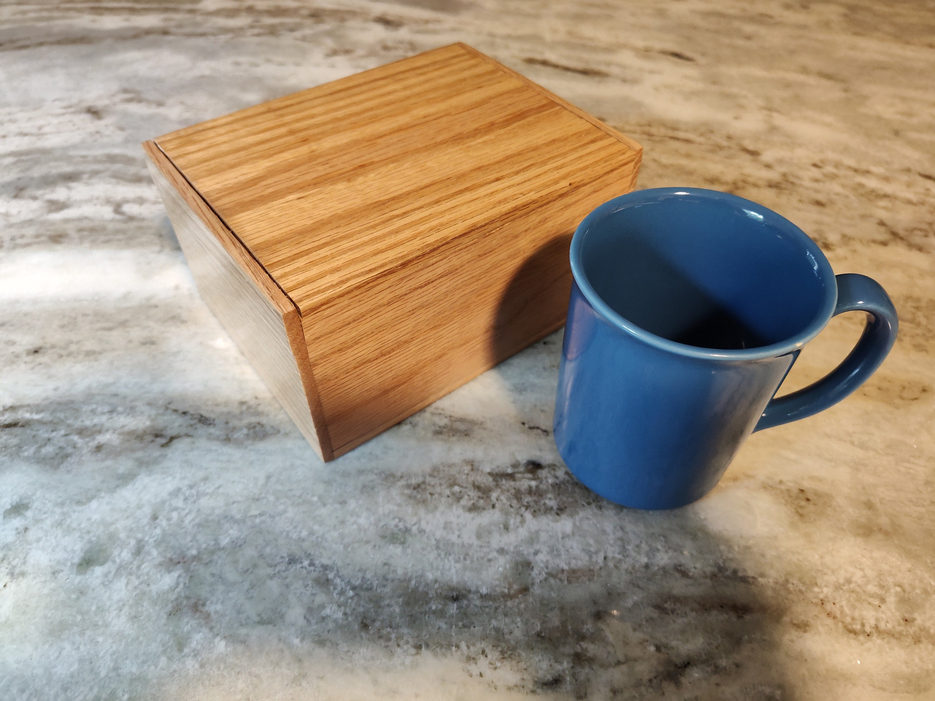 Oak Rotary Puzzle Box, Wooden Puzzle Box, Secret Opening Oak Box With PLA Liner, Adult Puzzle ...