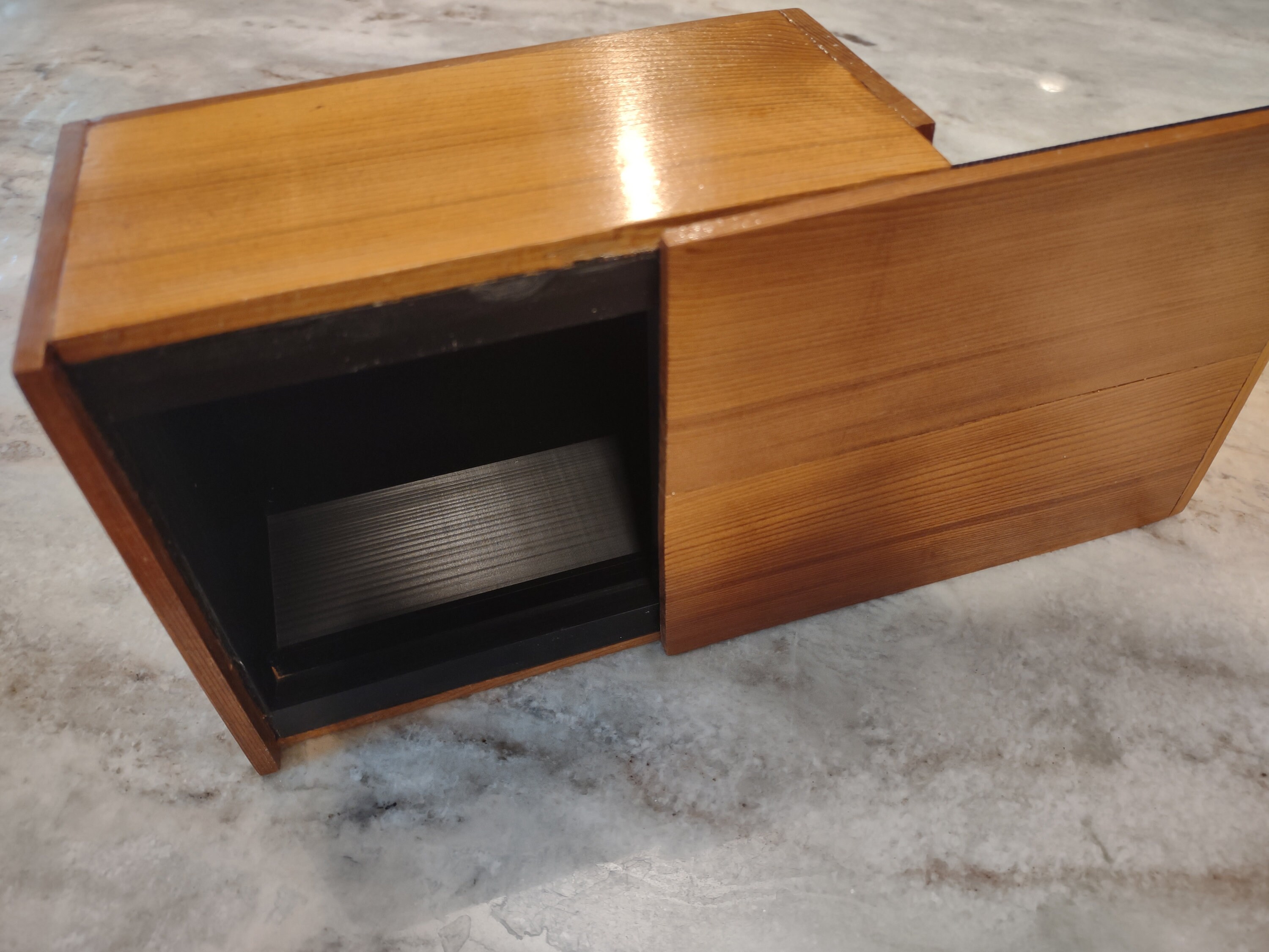 Cedar Rotary Puzzle Box, Wooden Puzzle Box, Secret Opening Cedar Box ...