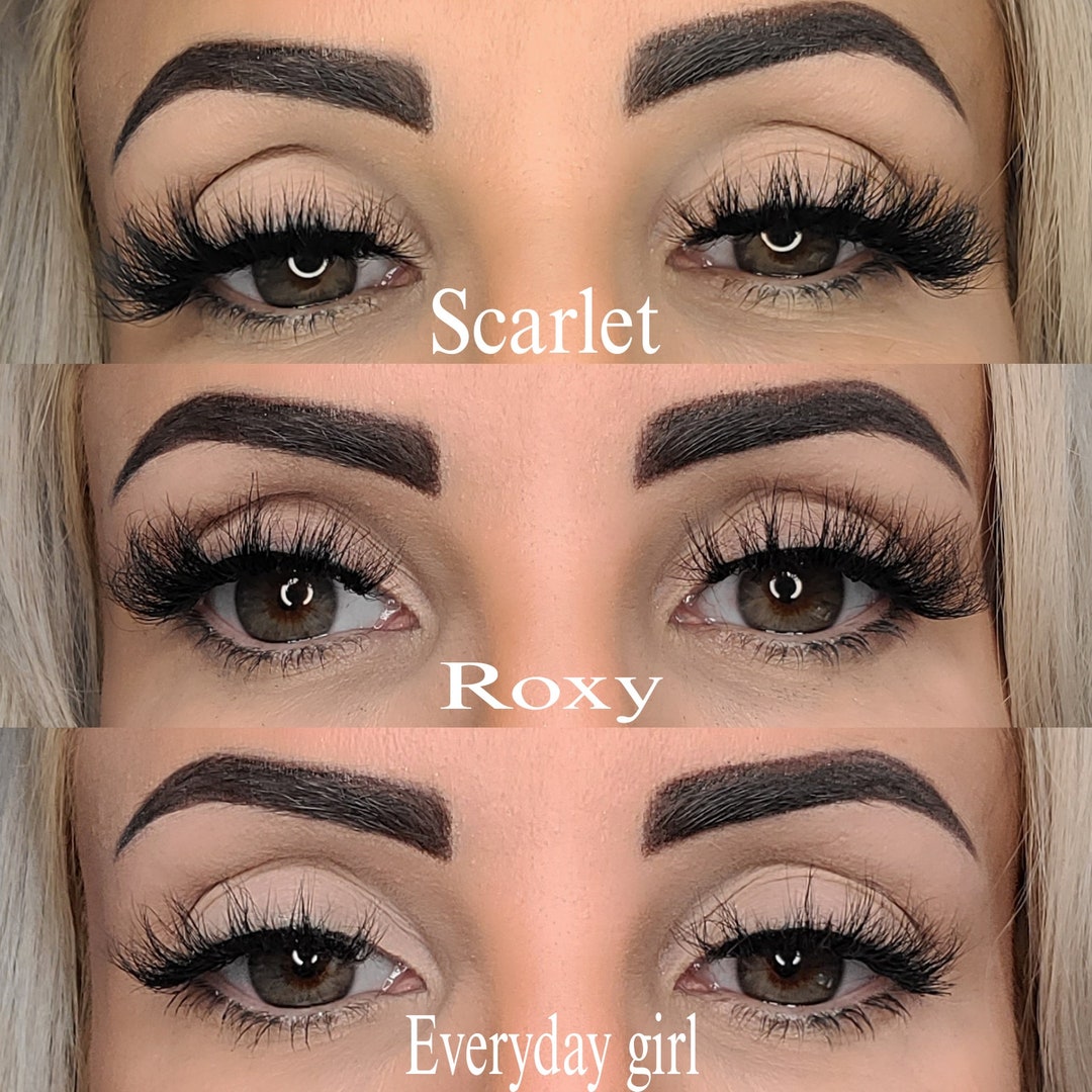 MINK LASHES | 100% REAL | 3D | 15MM -18MM | Lash Extensions - Etsy