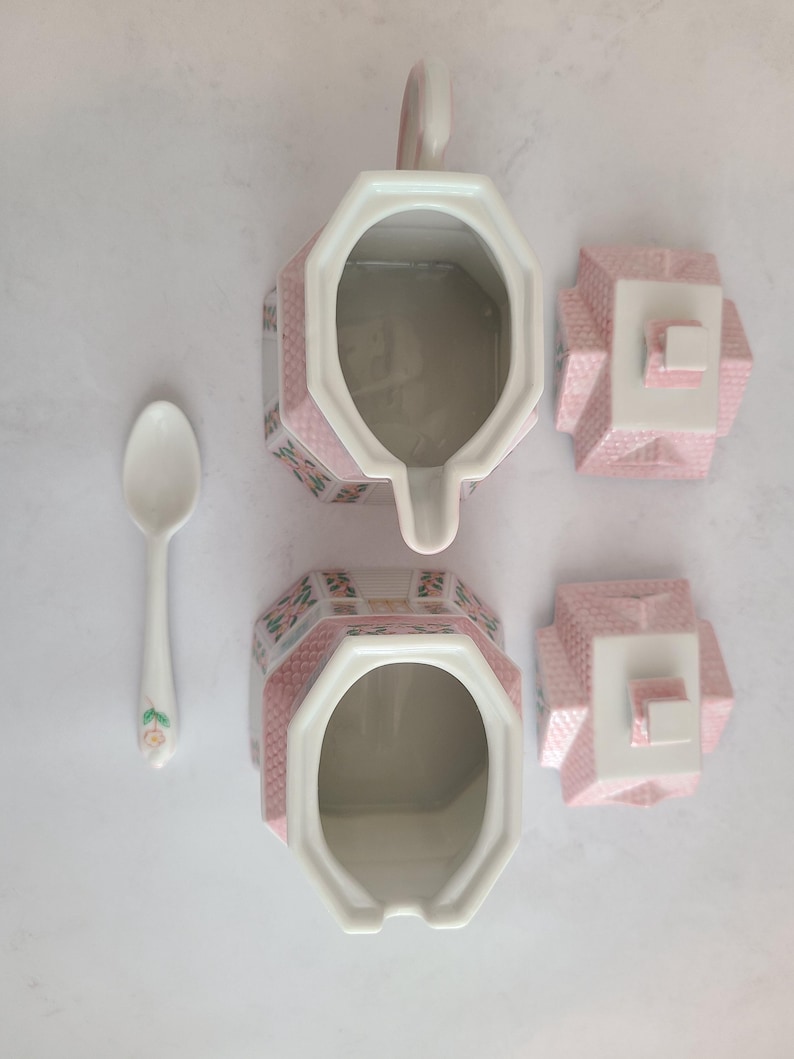 Vintage Lenox Village Confectionary & Creamery Set - 1991 Edition - Etsy