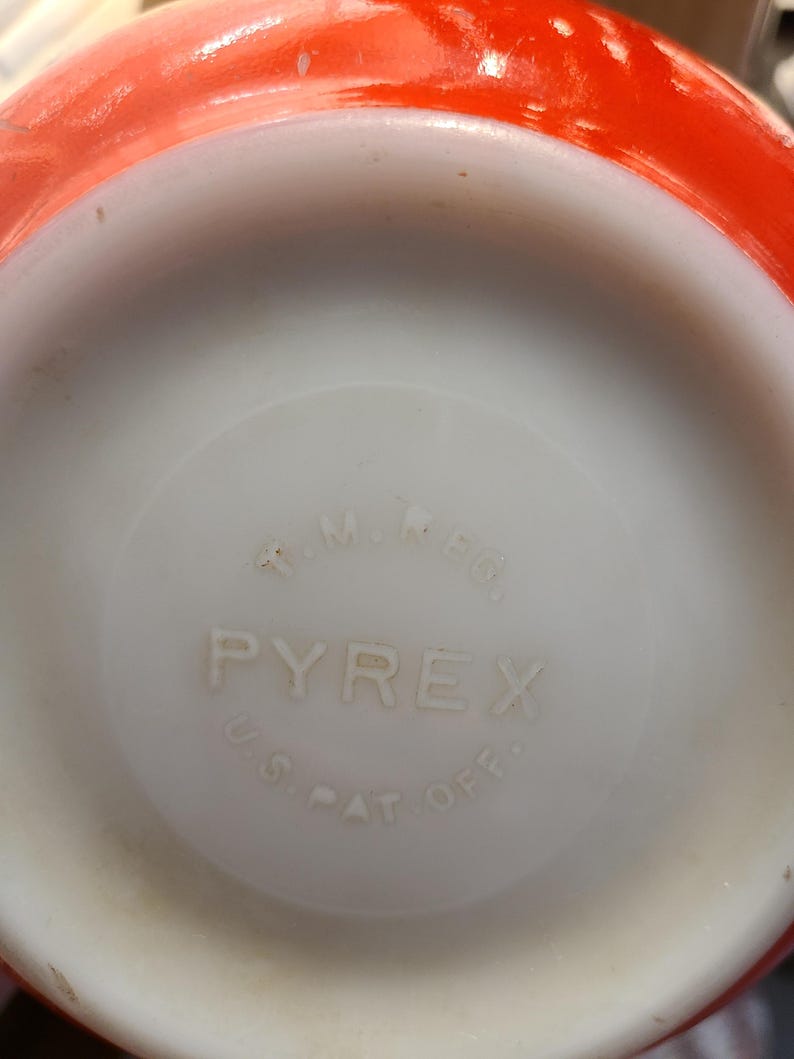 Vintage Pyrex Primary Colors Nesting Mixing Bowls - Set of Four (4 ...