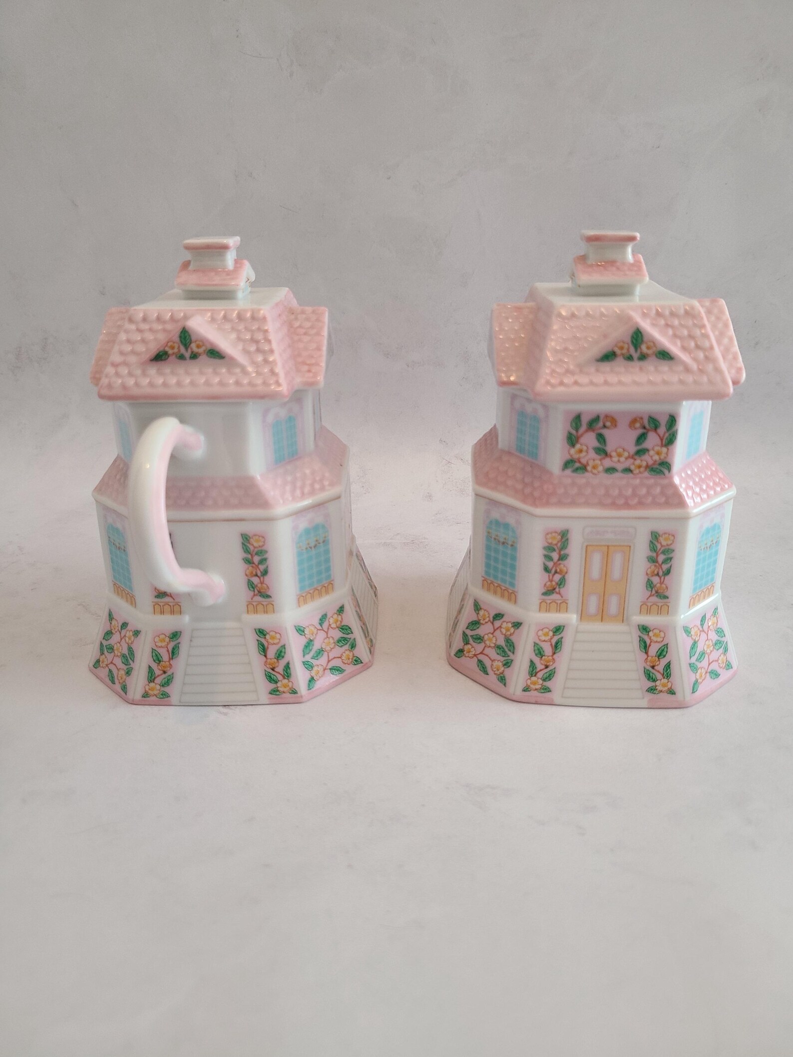 Vintage Lenox Village Confectionary & Creamery Set - 1991 Edition - Etsy