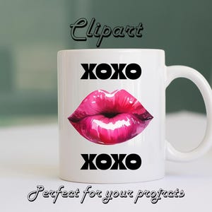 20 Watercolor Lips Clipart Red Lips Kiss PNG, Pink Lips Clip Art ...