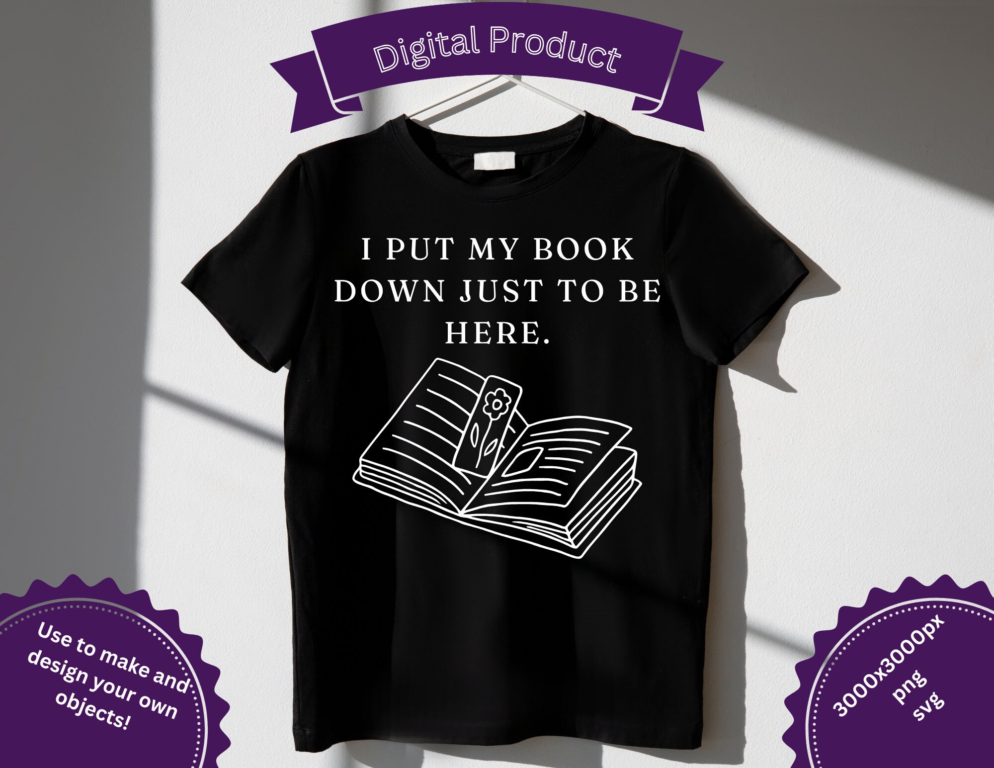 I Put My Book Down to Be Here Svg Booktok Png Book Club Era I Just Need ...
