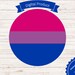 Clipart Bisexual Flag Shapes Star, Heart, Triangle, Diamond, Star ...