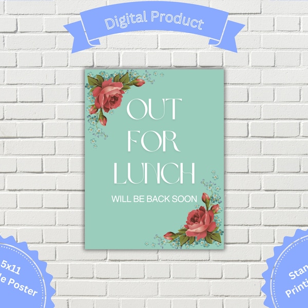 On Break Sign - Etsy