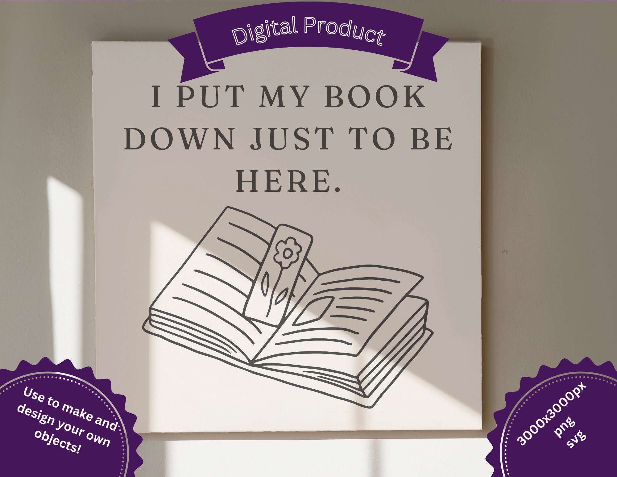 I Put My Book Down to Be Here Svg Booktok Png Book Club Era I Just Need ...