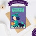 Printable Halloween Card, Trick or Treat, Whats up Witches, Witch and ...