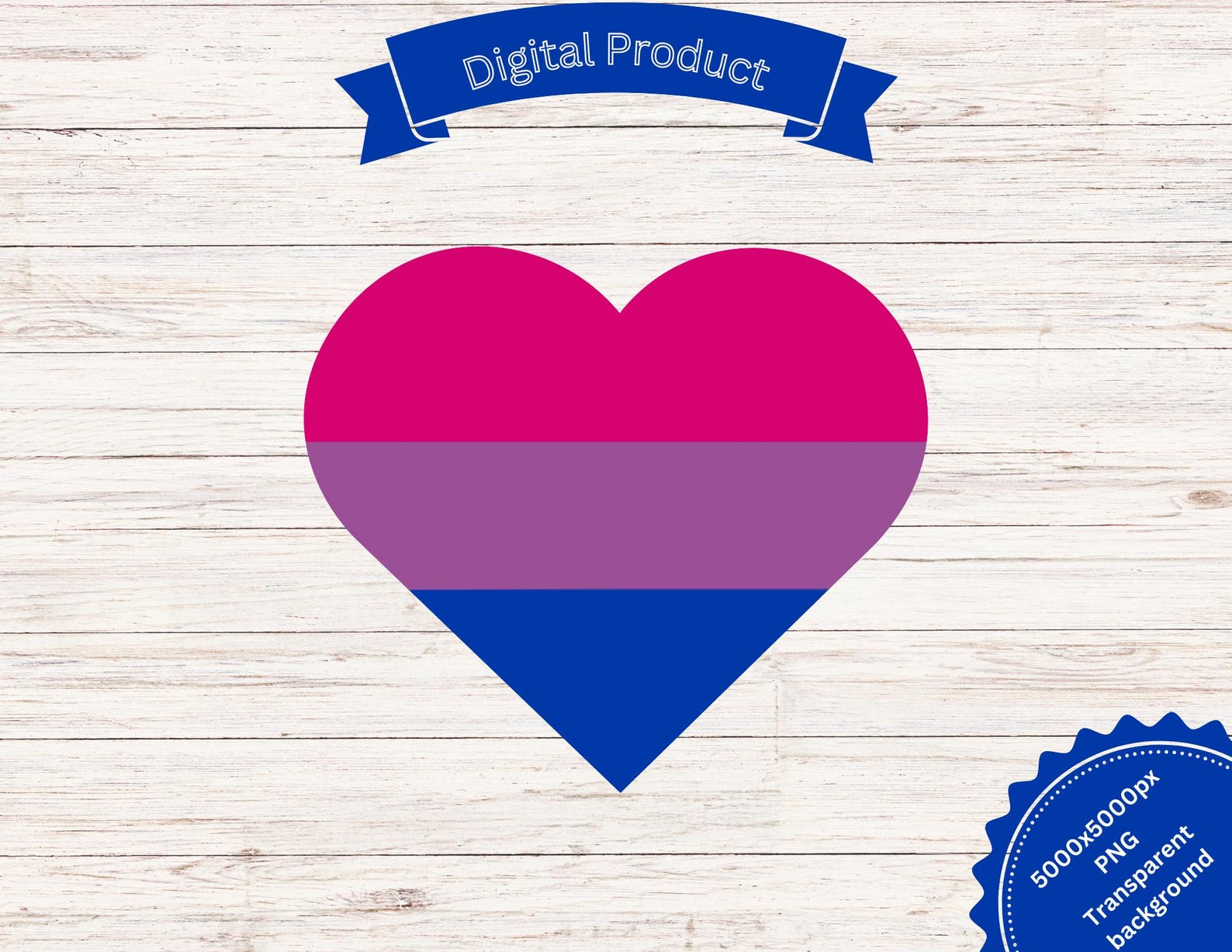 Clipart Bisexual Flag Shapes Star, Heart, Triangle, Diamond, Star ...
