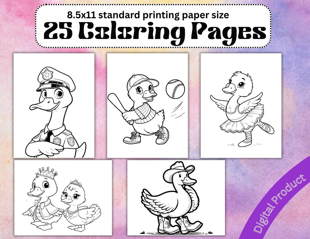 Silly Goose Coloring Pages Porch Goose Funny Costume Pages Standard ...