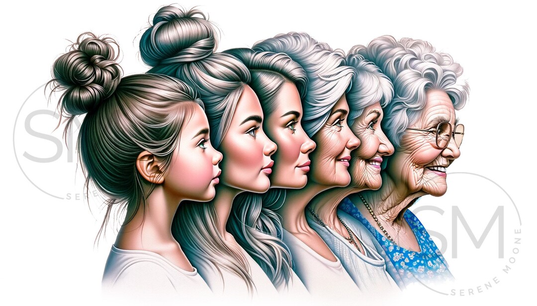 Family Photo, Generations of Grace, A Portrait of Heritage, Instant ...