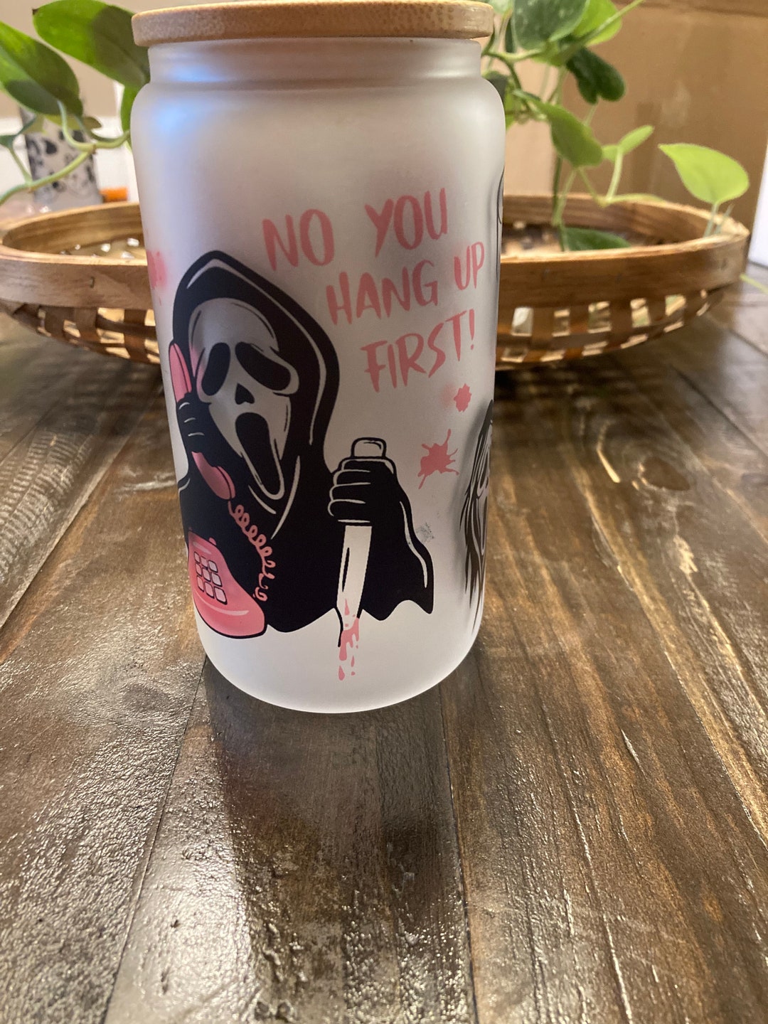 Frosted Horror Cup - Etsy