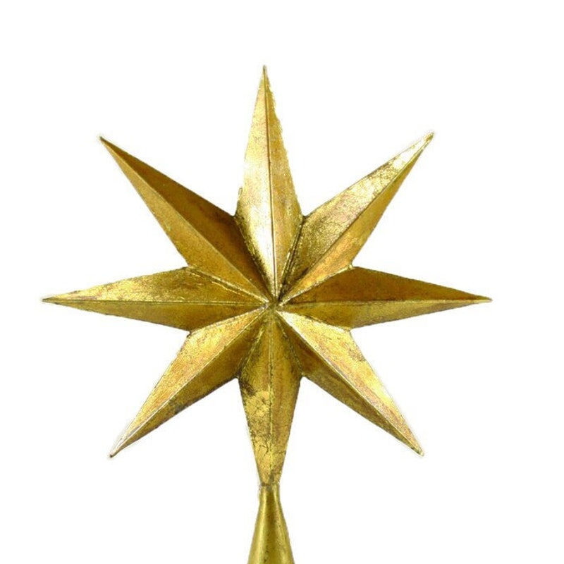 Gold Tree Topper - Etsy