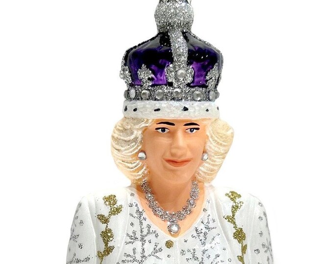 Queen Camilla Ornament, Cody Foster and Co. - Etsy