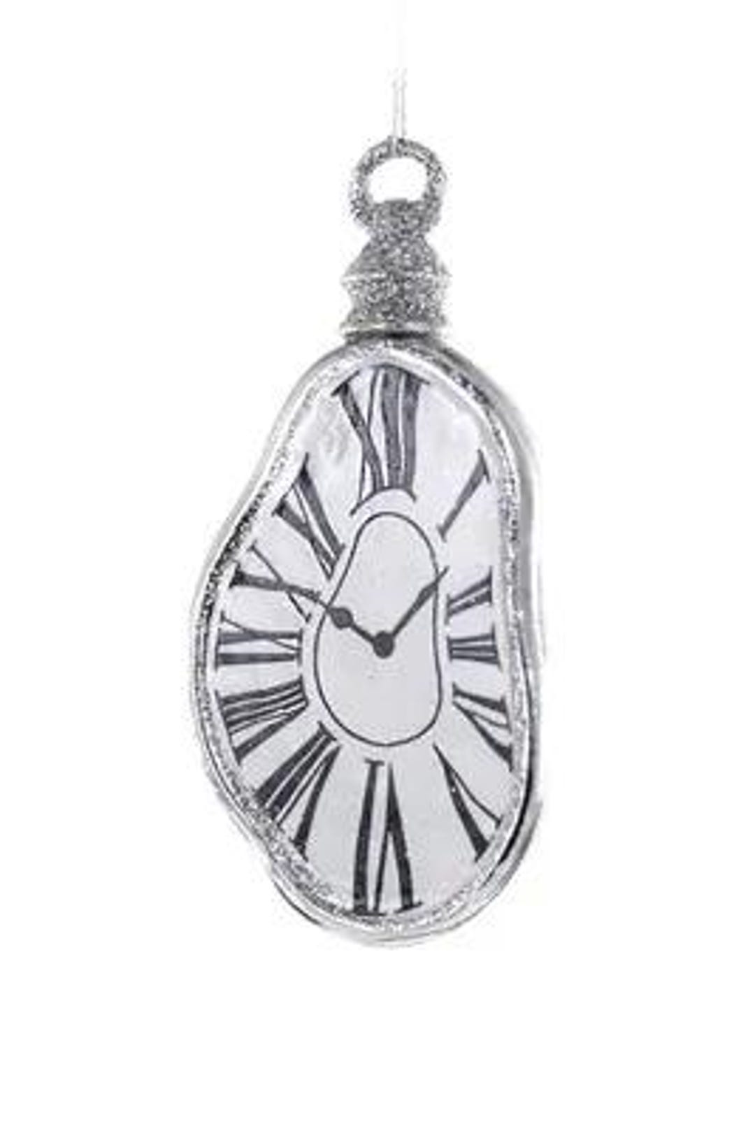 Melting Clock Ornament, Cody Foster and Co! - Etsy