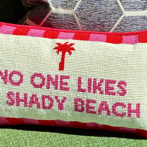 Beach Needlepoint - Etsy