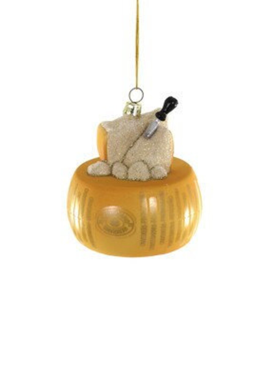 Wheel of Parmigiano Reggiano Cheese Ornament, Cody Foster - Etsy