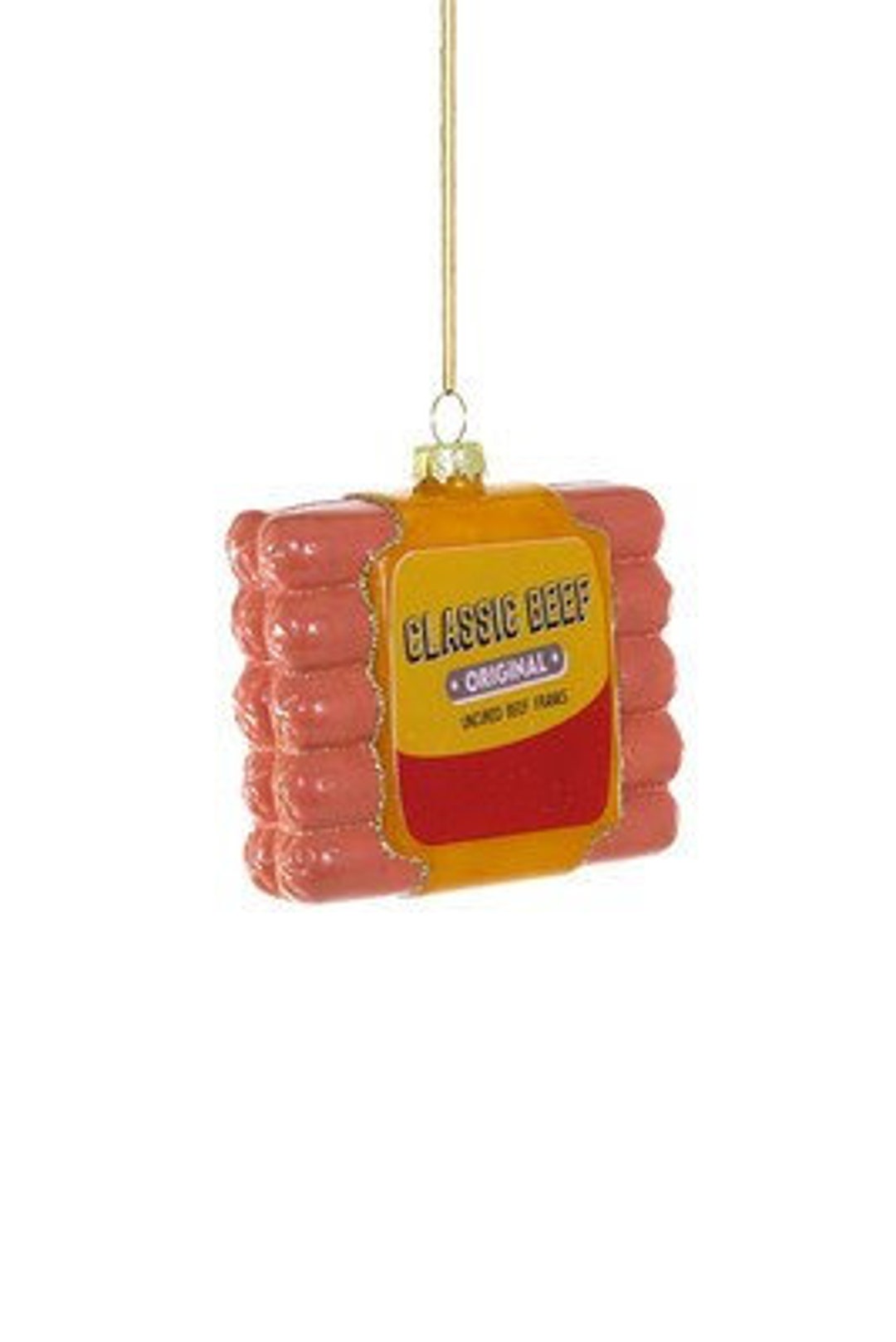 Packaged Hot Dogs Ornament, Cody Foster and Co - Etsy
